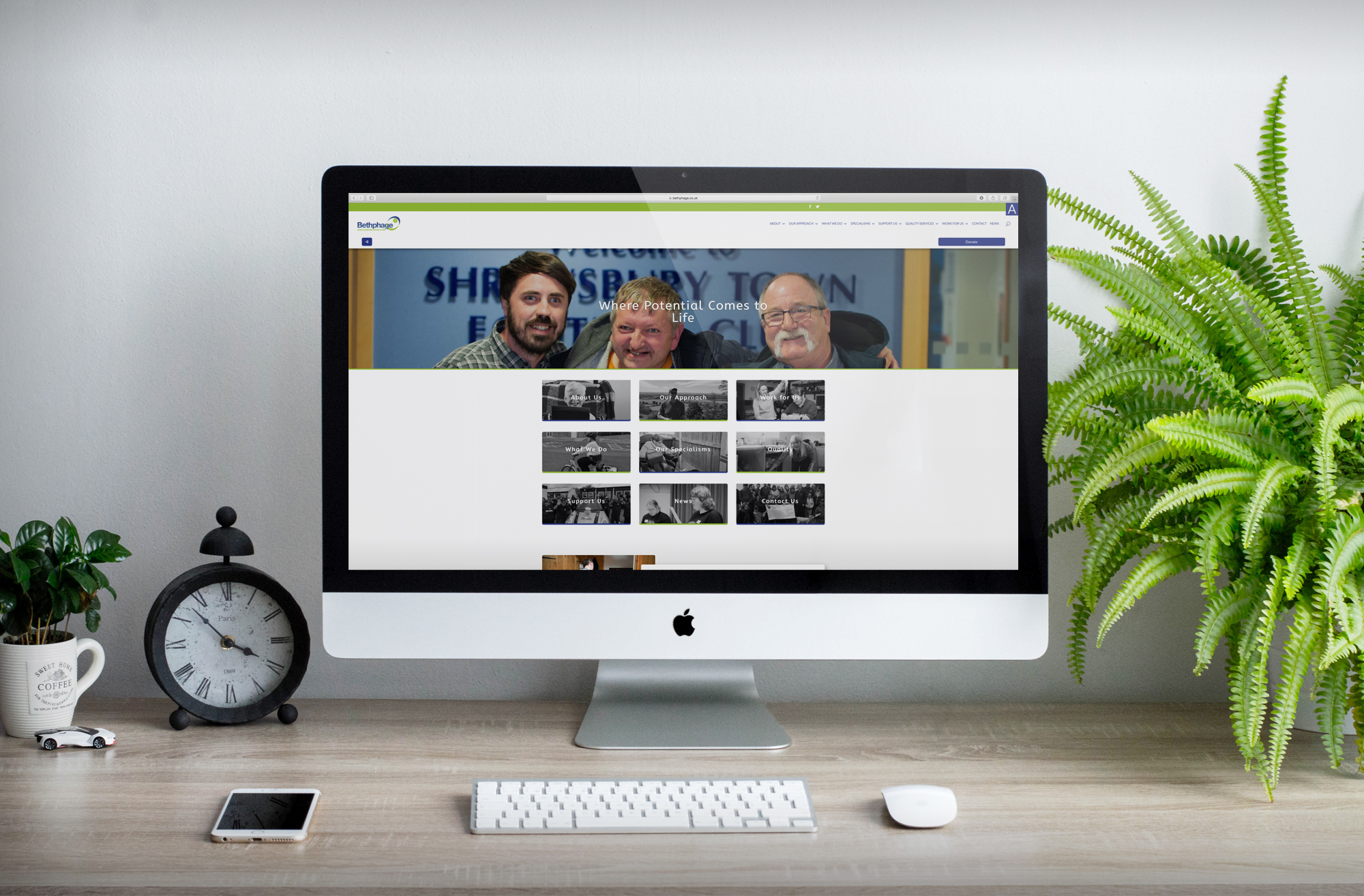 Bethphage- Where Potential Comes to Life! | Bethphage - Website Launch